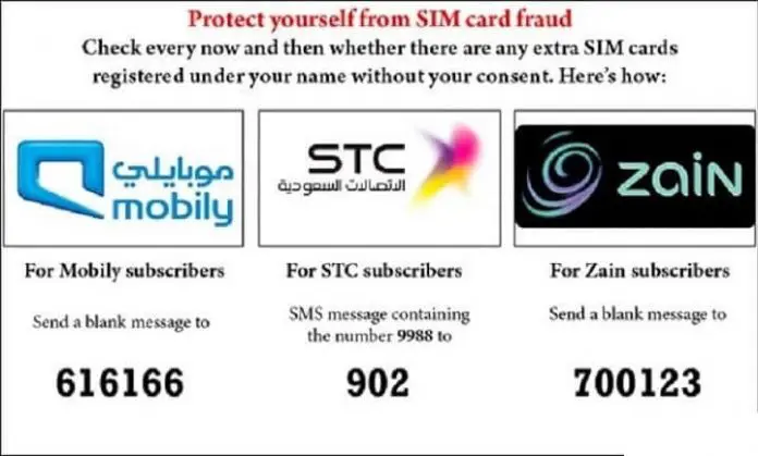 Check how many Saudi SIM cards on Iqama - Life in Saudi Arabia