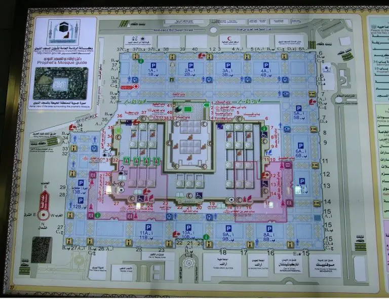 List of 42 Gates of Masjid al Nabawi - Life in Saudi Arabia